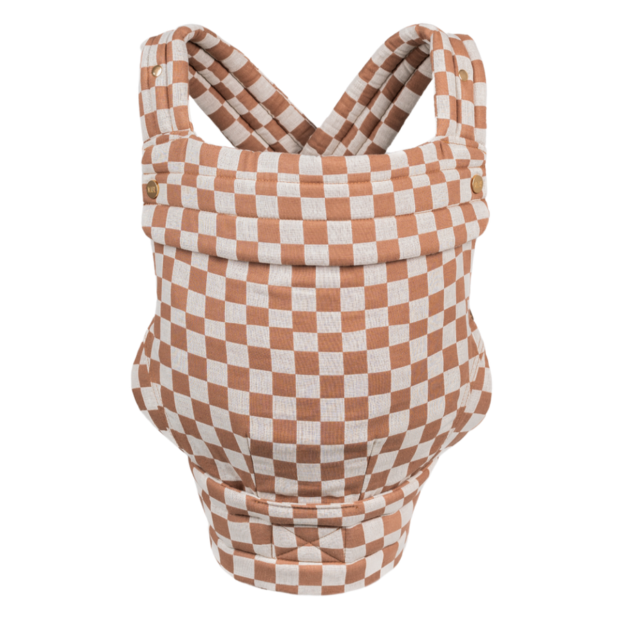 The Monarch Carrier - Mocha Check – Mabē